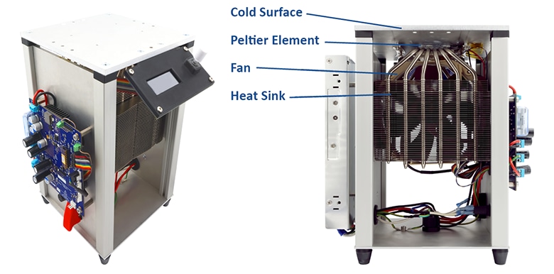 Develop a Peltier-Cooled Metal Plate-icspec